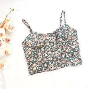 love, Fire | Tops | Love Fire Floral Crop Top | Poshmark